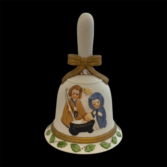 Accents | Ceramic Christmas Bell With Nativity Scene | Poshmark